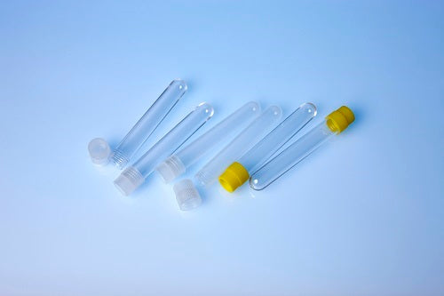 Techno Plas Round Base Tube Plain - No Cap 5ml