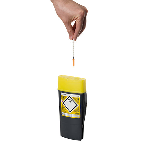 Sharpsafe Container 0.6 Litre (Recycled) - Interpath Services Pty Ltd
