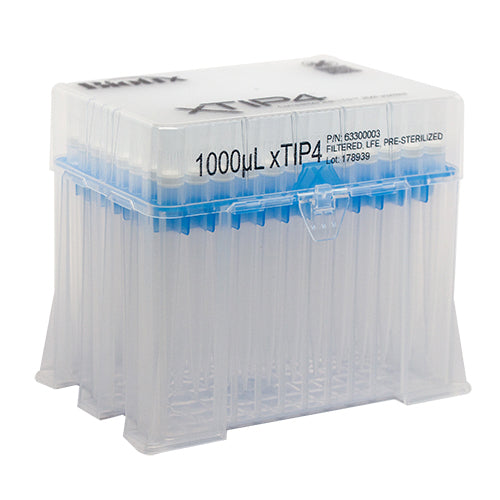 Biotix Filter Pipette Tips Racked/Filtered/Sterilised 1000ul